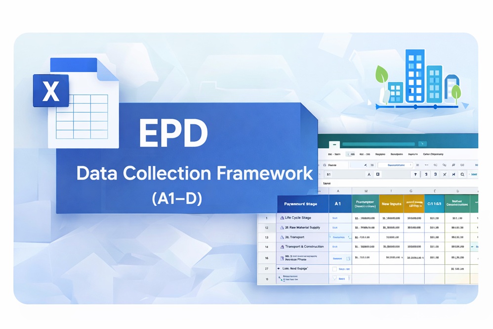 EPD Data Collection Framework-Template (A1–D) for Verification Readiness